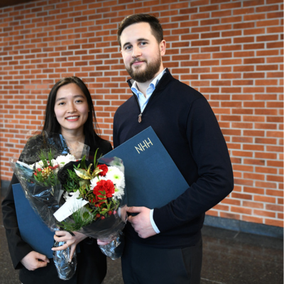 Kåret til årets beste masteroppgave: – Det er en ære! | NHH