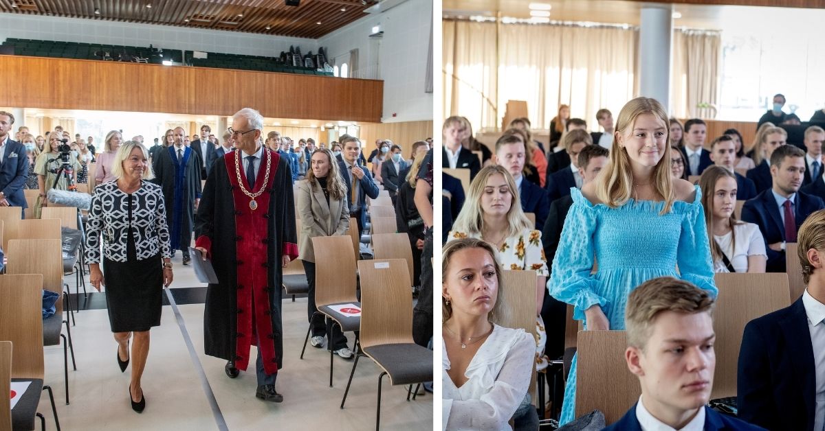 Studentene ønsket velkommen til NHH | NHH